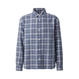 Abercrombie & Fitch Abercrombie & Fitch Hemd Herren Gr&ouml;&szlig;e S navy / offwhite
