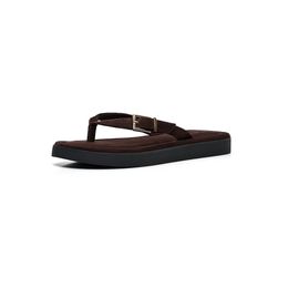Bershka T-Bar Sandals female size 41 Chocolate