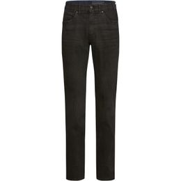 Club of Comfort Super-High-Stretch-Jeans Alex Used Washed Dark Brown (Gr&ouml;&szlig;e: 34/32)
