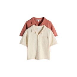 The Set Strickjacke Jungen Gr&ouml;&szlig;e 122 creme / oxid
