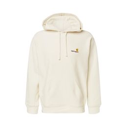 Carhartt Work In Progress Carhartt WIP Sweatshirt 'American Script' male size M Cream / yellow gold / Merlot