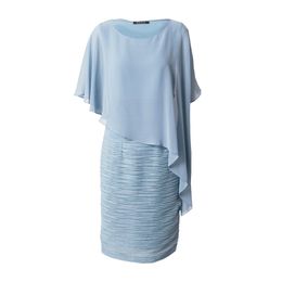 Swing Kleid Damen Gr&ouml;&szlig;e 42 hellblau / silber