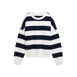 Tom Tailor Denim Sweatshirt female size XL Navy / White