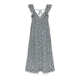 V&eacute;ro Moda Vero Moda Kleid 'VMJOSIE' Damen Gr&ouml;&szlig;e 36 ecru / navy Sommerkleid