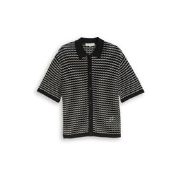 Tom Tailor Denim Pullover Herren Gr&ouml;&szlig;e S schwarz / wei&szlig;