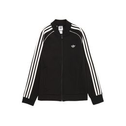 adidas originals Sweatjacke 'SUPERSTAR SPACER' Jungen Gr&ouml;&szlig;e 164 schwarz / wei&szlig;
