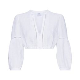 Hammerschmid Dirndlbluse Barbara Wei&szlig; (Gr&ouml;&szlig;e: 46)