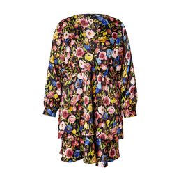 Vero Moda Curve Dress 'VMCLILLIAN JULIA' female size 44 Blue / Curry / Grass green / Black