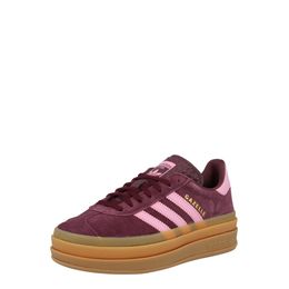adidas originals Sneaker 'Gazelle Bold' Damen Gr&ouml;&szlig;e 38.5/39 gold / altrosa / burgunder Sommerschuhe