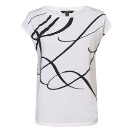 Lauren by Ralph Lauren Lauren Ralph Lauren T-Shirt 'GRIETA' Damen Gr&ouml;&szlig;e S schwarz / wei&szlig;