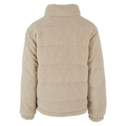 Karl Kani Herren Winterjacke "Karl Kani Herren KM213-070-1 Retro Teddy Puffer Jacket"light sand, Gr. XS, 100% Polyester, Jacken