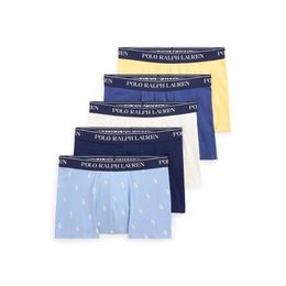 Polo Ralph Lauren Boxer shorts 'Classic' male size L Navy / Pastel blue / Yellow / White