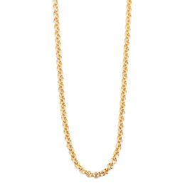 Adelia&acute;s ADELIA ́S Herren Kette ohne Anh&auml;nger "Herren Edelstahl Erbskette Halskette", 50, Edelstahl, gold, Edelstahl, Halsketten