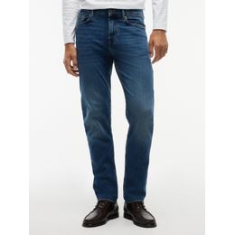 Tommy Hilfiger Herren Slim-fit-Jeans "CORE BLEECKER", blau, Gr. 40, Denim/Jeans, Obermaterial: 98% Baumwolle, 2% Elasthan, Jeans, mit dezenter