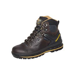 Grisport Kinder Wanderschuh "Schn&uuml;rstiefel", Gr. 44, braun, Obermaterial: 50% Rindsleder Leather cow. 50% Lammleder LEL., Schuhe