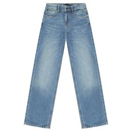 Cars Jeans Jungen Gerade Jeans "Denim PORTER", blau, Gr. 14, Abriebeffekte, Denim/Jeans, Obermaterial: 99% Baumwolle, 1% Elasthan, Jeans