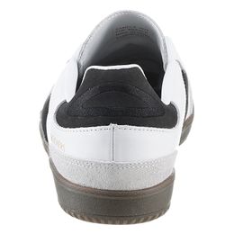 Skechers Herren Sneaker "HOTSHOT", Gr. 44, schwarz-wei&szlig;, Leder, Veloursleder, kontrastfarbene Details, Schuhe, mit Kontrastbes&auml;tzen