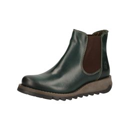 Fly London Damen Stiefelette "Fly London Stiefelette Leder", Gr. 40, gr&uuml;n, Leder, Schuhe
