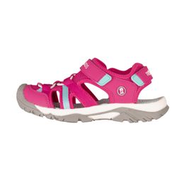 Trollkids M&auml;dchen Sandale "Kids Stavanger Sandal XT", Gr. 39bright pink, schwarz mint, Synthetik, Schuhe