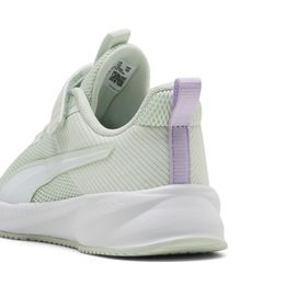 Puma M&auml;dchen Sneaker "Flyer 4 Laufschuhe Kinder", Gr. 27,5sage glow wei&szlig; gr&uuml;n, Obermaterial: Textil, Synthetik. Futter: Textil. Innensohle: Textil.