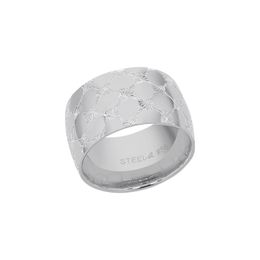 JOOP! JOOP Damen Fingerring "2039808/-09/-10", 58, Edelstahl, 12mm, silber, Edelstahl, Fingerringe