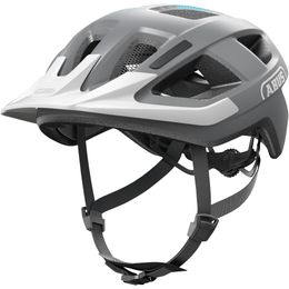 Abus Fahrradhelm "Aduro 3.0 LED", L, grau, Helme