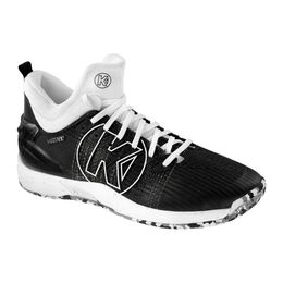 Kempa Kinder Hallenschuh "Hallen-Sport-Schuhe ATTACK MID", Gr. 15, schwarz, Obermaterial: 100% Textilmaterial TEXMAT., Schuhe