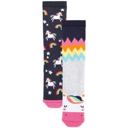 next Socks girl size 31/36 Navy / Stone / Rose / bright red