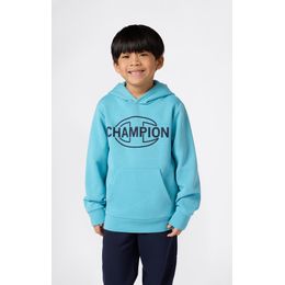 Champion Jungen Kapuzensweatshirt "SPORTWEAR HOODIE Standard Fit", blau, Gr. XL, Obermaterial: 54% Baumwolle, 46% Polyester, Sweatshirts, f&uuml;r Kinder