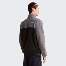 The North Face Herren Strickfleece-Pullover "M YUMIORI 1/4 ZIP", schwarz-wei&szlig;, Gr. XXL, Fleece, Obermaterial: 100% Polyester, Pullover, aus