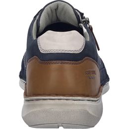 Josef Seibel Herren Sneaker "New Anvers 11", Gr. 39indigo, multi, Leder, kontrastfarbene Details, Schuhe, Halbschuhh, Schn&uuml;rschuh, Komortschuh in