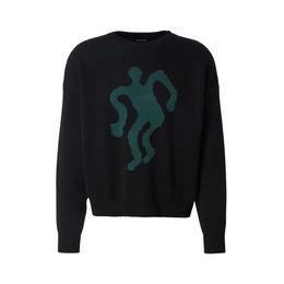 Kaotiko Sweater 'TRANCE' male size M Petrol / Black