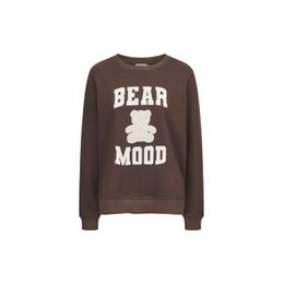 Codello Damen Sweatshirt "Codello Sweatshirt", braun, Gr. S, Obermaterial: 65% Baumwolle CO. 35% Polyester PES., Sweatshirts, Mit Schriftzug