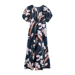 next Kleid Damen Gr&ouml;&szlig;e 48 navy / pastellblau / apricot / ros&eacute; Sommerkleid