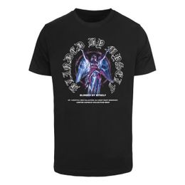MisterTee Herren T-Shirt "MisterTee Blinded By Myself Tee", schwarz, Gr. S, unifarben, 100% Baumwolle, Shirts
