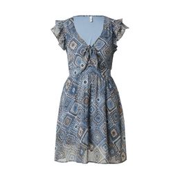 Only Kleid 'ONLASTA' Damen Gr&ouml;&szlig;e 38 blau / schwarz / wei&szlig; Sommerkleid
