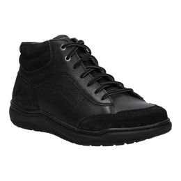 Josef Seibel Herren Schn&uuml;rschuh "Baxter 02, black-black", Gr. 41, schwarz, Obermaterial: 100% Rindsleder Leather cow., Schuhe