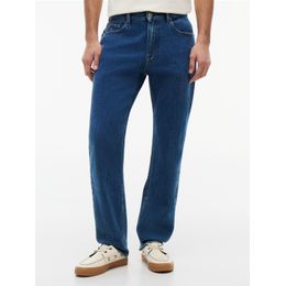 Tommy Jeans Herren Slim-fit-Jeans "RYAN SLIM STRAIGHT", blau, Gr. 34, Denim/Jeans, Obermaterial: 99% Baumwolle, 1% Elasthan, Jeans