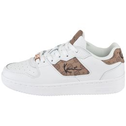 Karl Kani Damen Sneaker "89 CLASSIC", Gr. 38,5, wei&szlig;, Leder, Schuhe