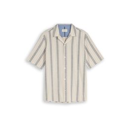 Tom Tailor Hemd Herren Gr&ouml;&szlig;e L creme / ecru / grau