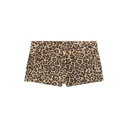 Bershka Shorts Damen Gr&ouml;&szlig;e 40 dunkelblau / offwhite