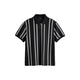 next Poloshirt Herren Gr&ouml;&szlig;e S schwarz / wei&szlig;