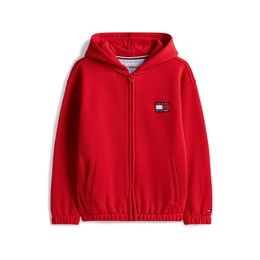 Tommy Hilfiger Zip-Up Hoodie 'Heritage' boy size 128 marine blue / Red / White