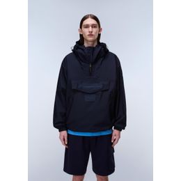 Napapijri Damen Windbreaker "Rainforest"blu marine, Gr. S, Obermaterial: 100% Polyamid, Jacken, mit hochschlie&szlig;endem Kragen, windabweisend und