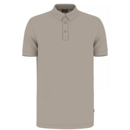 JOOP! JOOP Herren Poloshirt "Primo", beige, Gr. M, clean, unifarben, Jersey, Obermaterial: 100% Baumwolle, Shirts, mit Knopfleiste