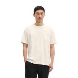 Marc O'Polo MARC O'POLO Herren T-Shirt "aus schwerem Bio-Baumwoll-Jersey", beige, Basic, Gr. M, unifarben, Obermaterial: 100% Baumwolle, Shirts