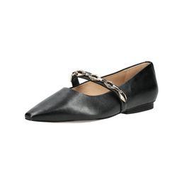 Peter Kaiser Damen Riemchenballerina "Peter Kaiser Ballerinas Nappaleder", Gr. 35,5, schwarz, Nappaleder, Schuhe