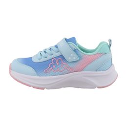Kappa M&auml;dchen Sneaker "UHURA", Gr. 29blau, rose, Synthetik, Schuhe