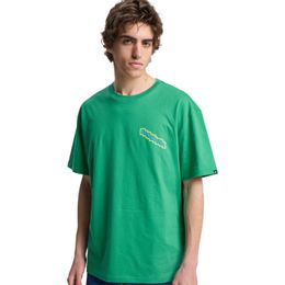 Quiksilver Herren T-Shirt "EV Glass Of", gr&uuml;n, Gr. M, Obermaterial: 70% Baumwolle, 30% Baumwolle., Shirts