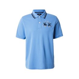 La Martina Poloshirt Herren Gr&ouml;&szlig;e L navy / royalblau / wei&szlig;